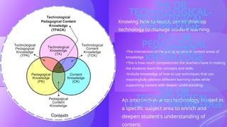 THEORIES AND PRINCIPLES IN THE USE AND DESIGN OF TECHNOLOGY-DRIVEN ...