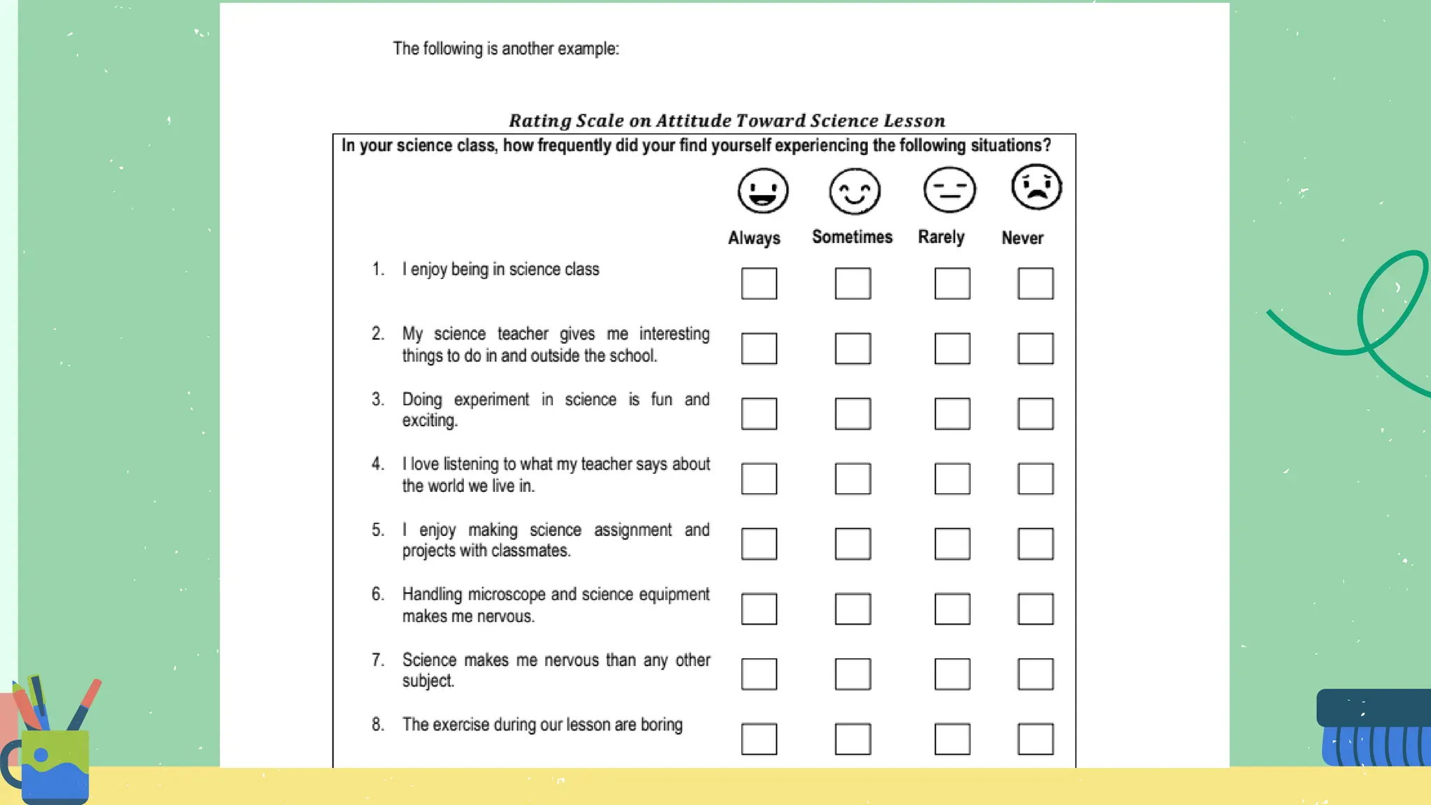 PROF ED 7 AFFECTIVE LEARNING MEASURES TOOLS | PDF