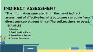 PROF ED 7 AFFECTIVE LEARNING MEASURES TOOLS | PDF