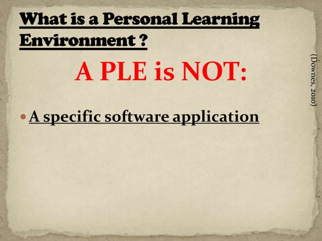 PLE | PPTX | Web Development | Internet