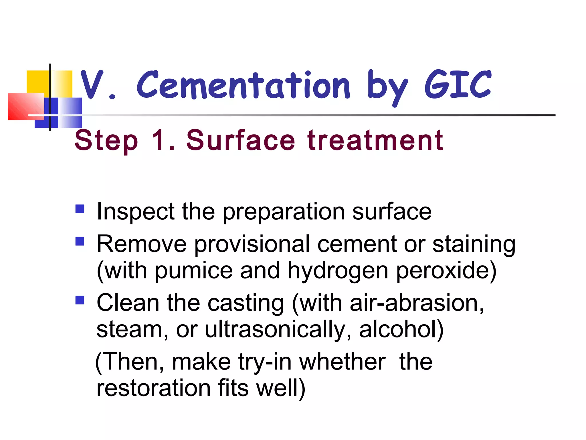 Luting agents and cementation | PPT