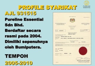 Profail Syarikat | PPT