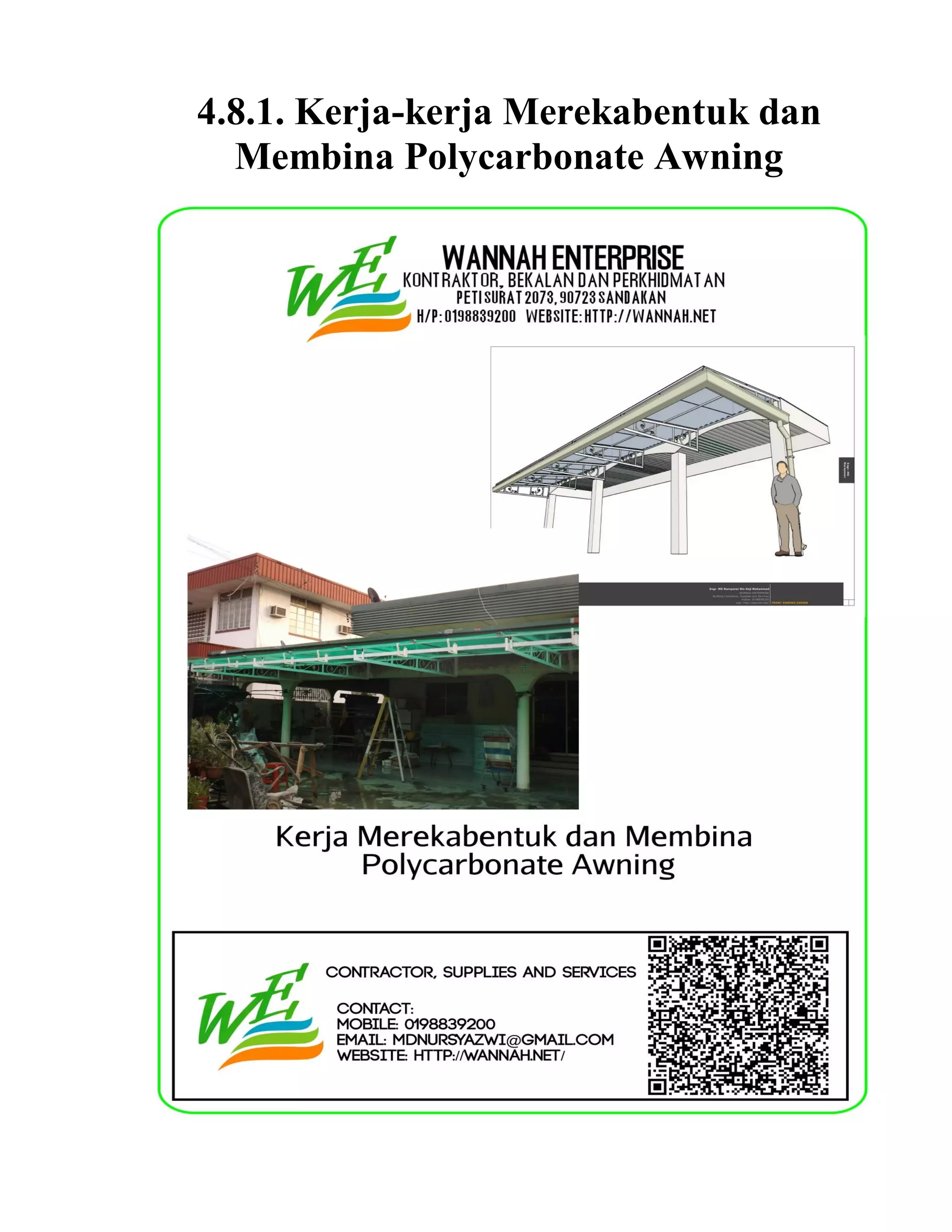 Profail Syarikat Wannah Enterprise | PDF
