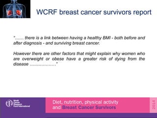 Impact of Weight Change on Cancer Prognosis - Professor Andrew G ...