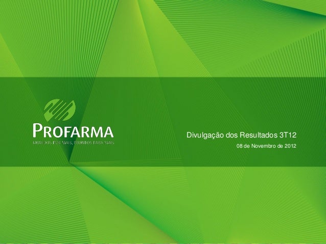 Profarma 3T12