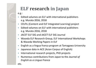 EMI and CLIL and ELF: how do they relate? | PDF