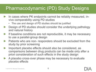 Simplifying study designs and statistical models for new dose & dosage ...