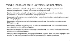 Plagiarism and Techniques to Avoid Plagiarism | PPTX