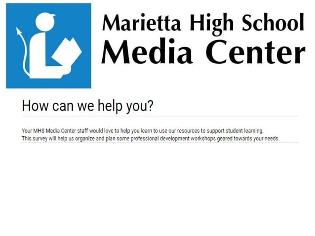 How can we help you? Survey Results | PPT