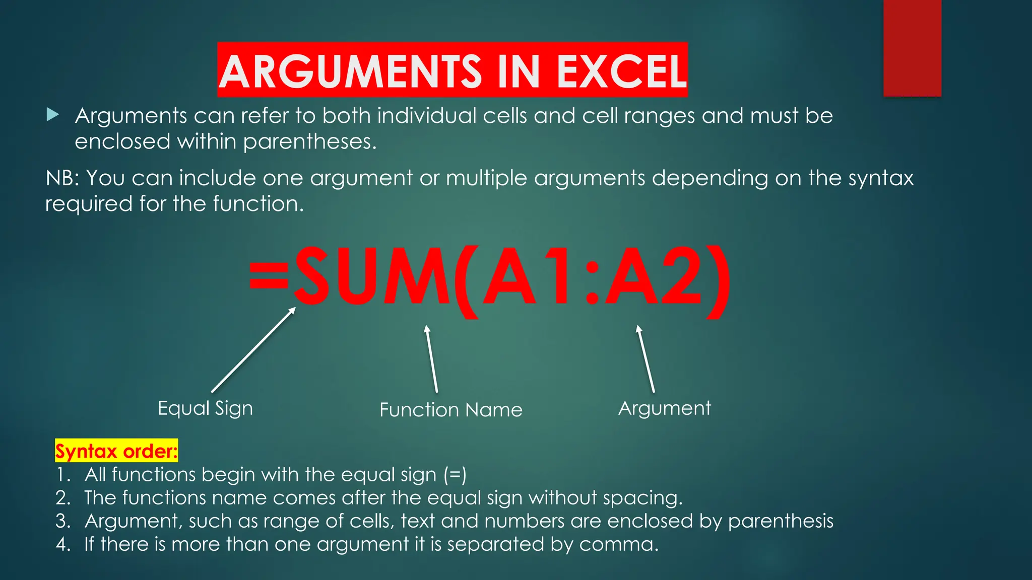 PROF DUKER - BASIC 8 for - MS EXCEL.pptx