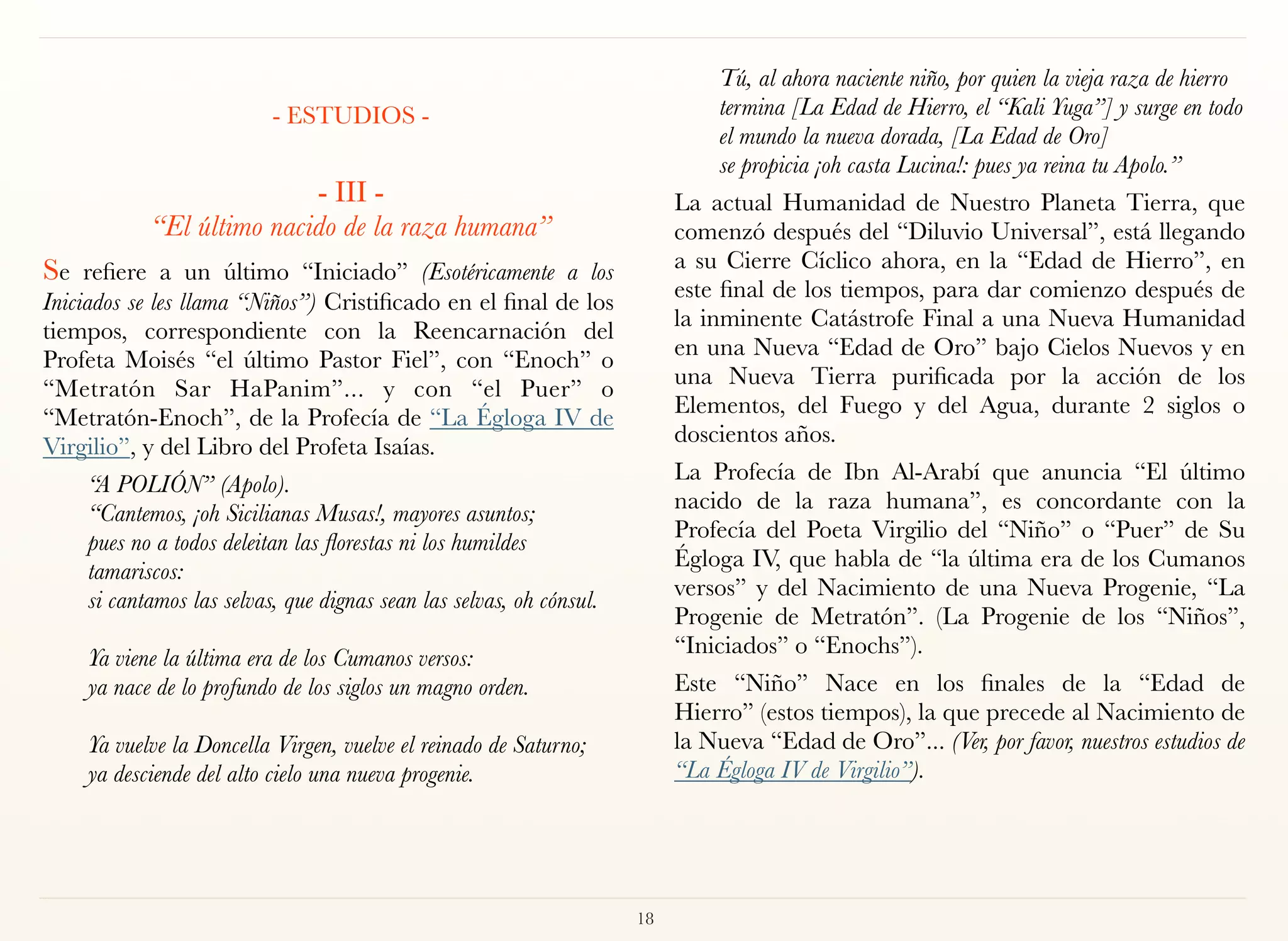 La Profecía de Ibn Al-Arabí acerca del Nacimiento de Idris-Enoch que ...