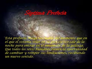 Profecias mayas | PPTX