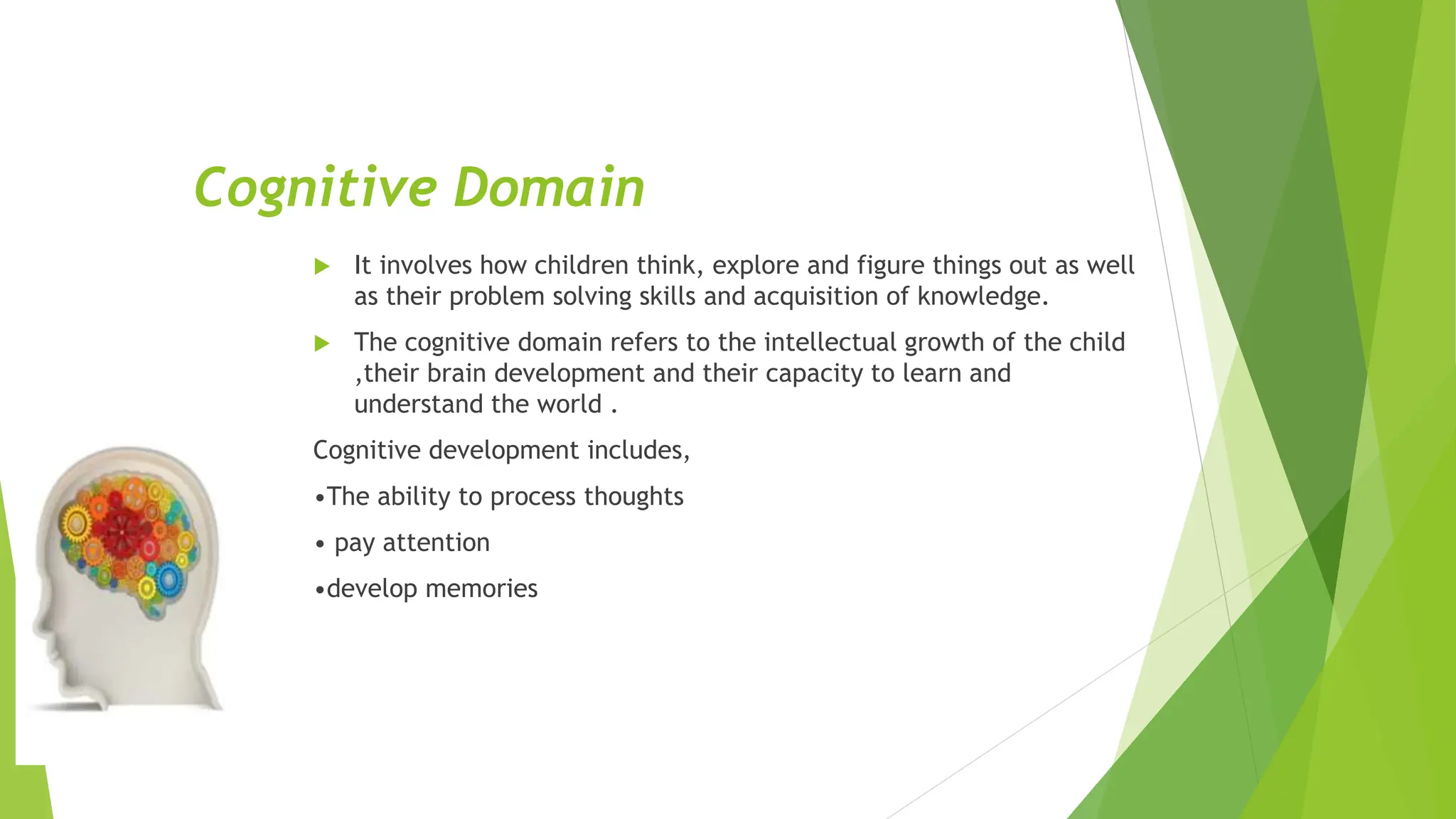 Prof Ed 1..pptx Domains of Development of a child | PPTX