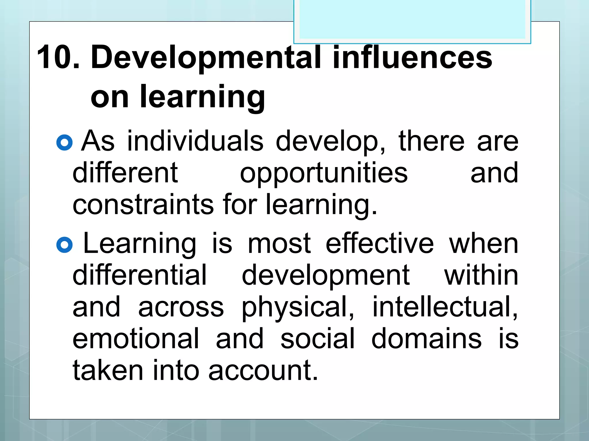 Learner - Centered Psychological Principles (LCP) | PPTX