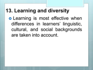 Learner - Centered Psychological Principles (LCP) | PPTX