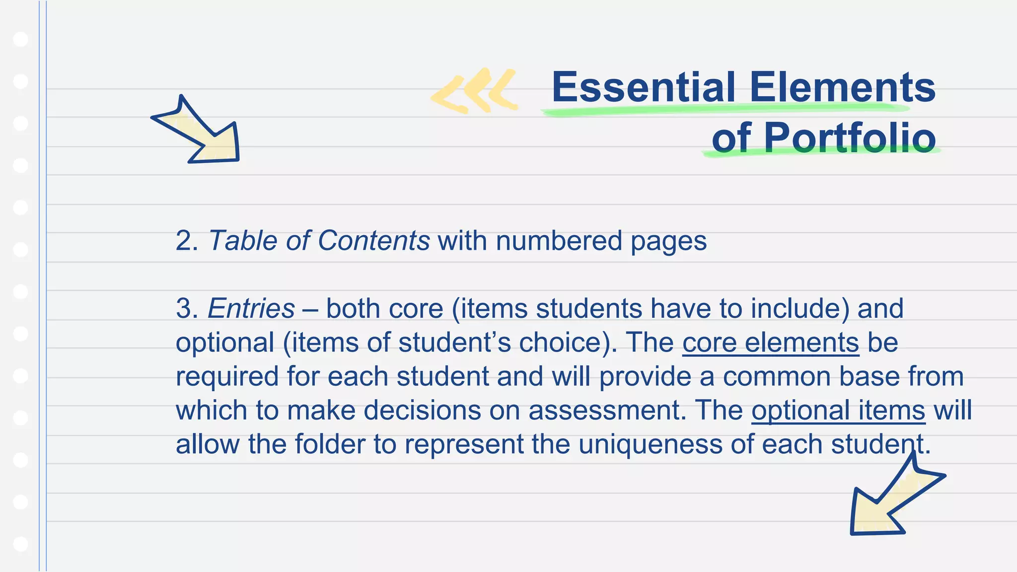 PORTFOLIO-BASED ASSESSMENT | PPTX