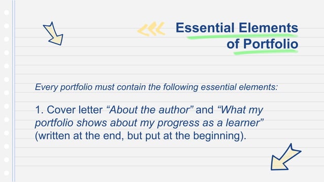 PORTFOLIO-BASED ASSESSMENT | PPTX | Educational Assessment | Education