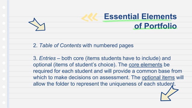 PORTFOLIO-BASED ASSESSMENT | PPTX | Educational Assessment | Education