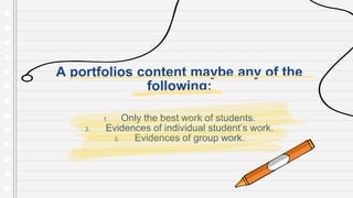 PORTFOLIO-BASED ASSESSMENT | PPTX