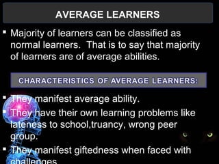 Types of Learners | PPT