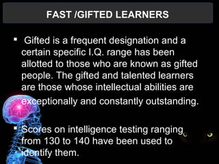 Types of Learners | PPT