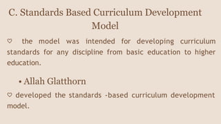 PROFED5 Chapter 4 Curriculum Development | PPTX