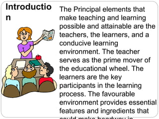 The Element of Teaching and Learning (The Learner) | PPTX | Educational ...