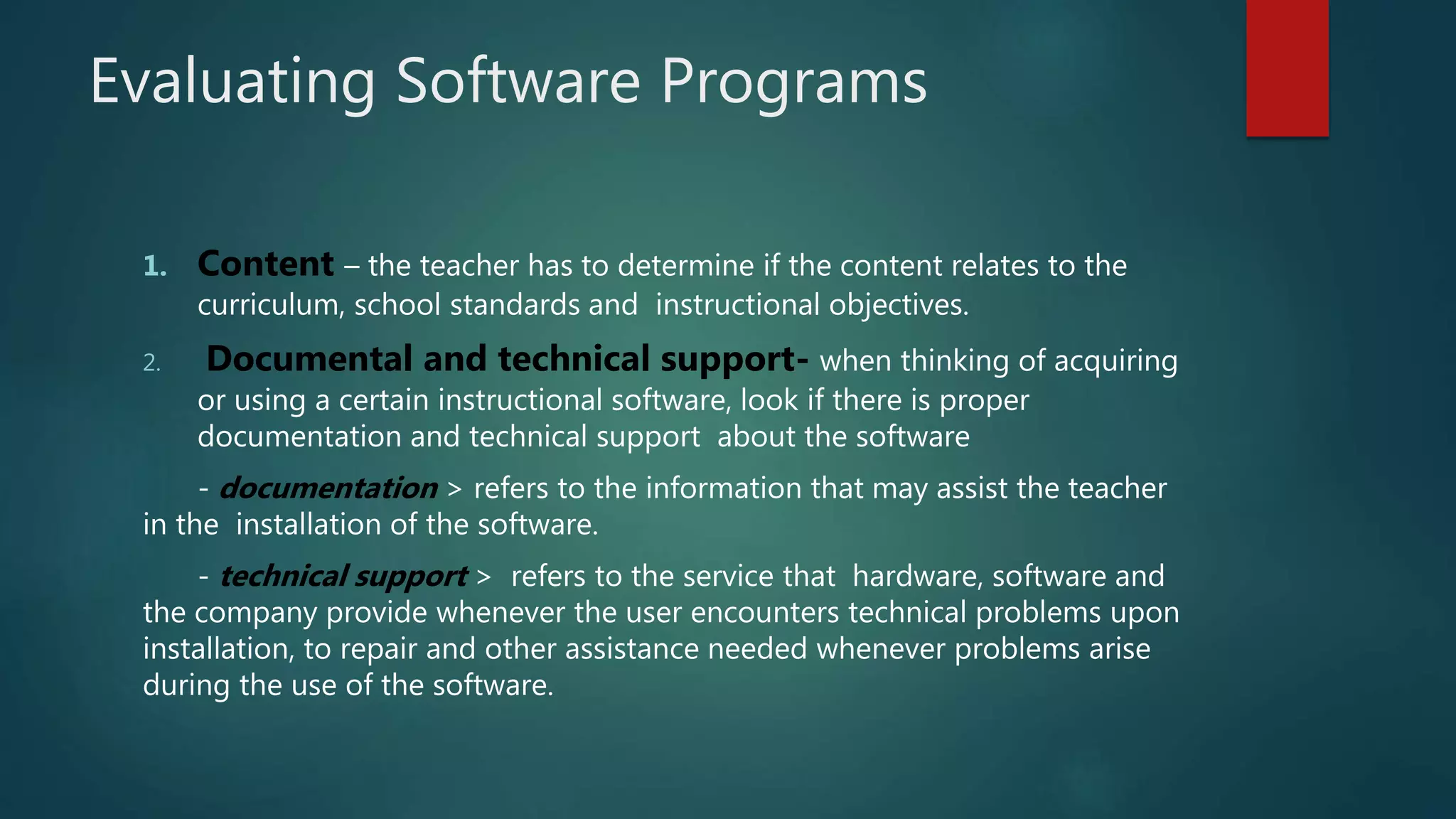 Evaluating Educational Technology | PPTX
