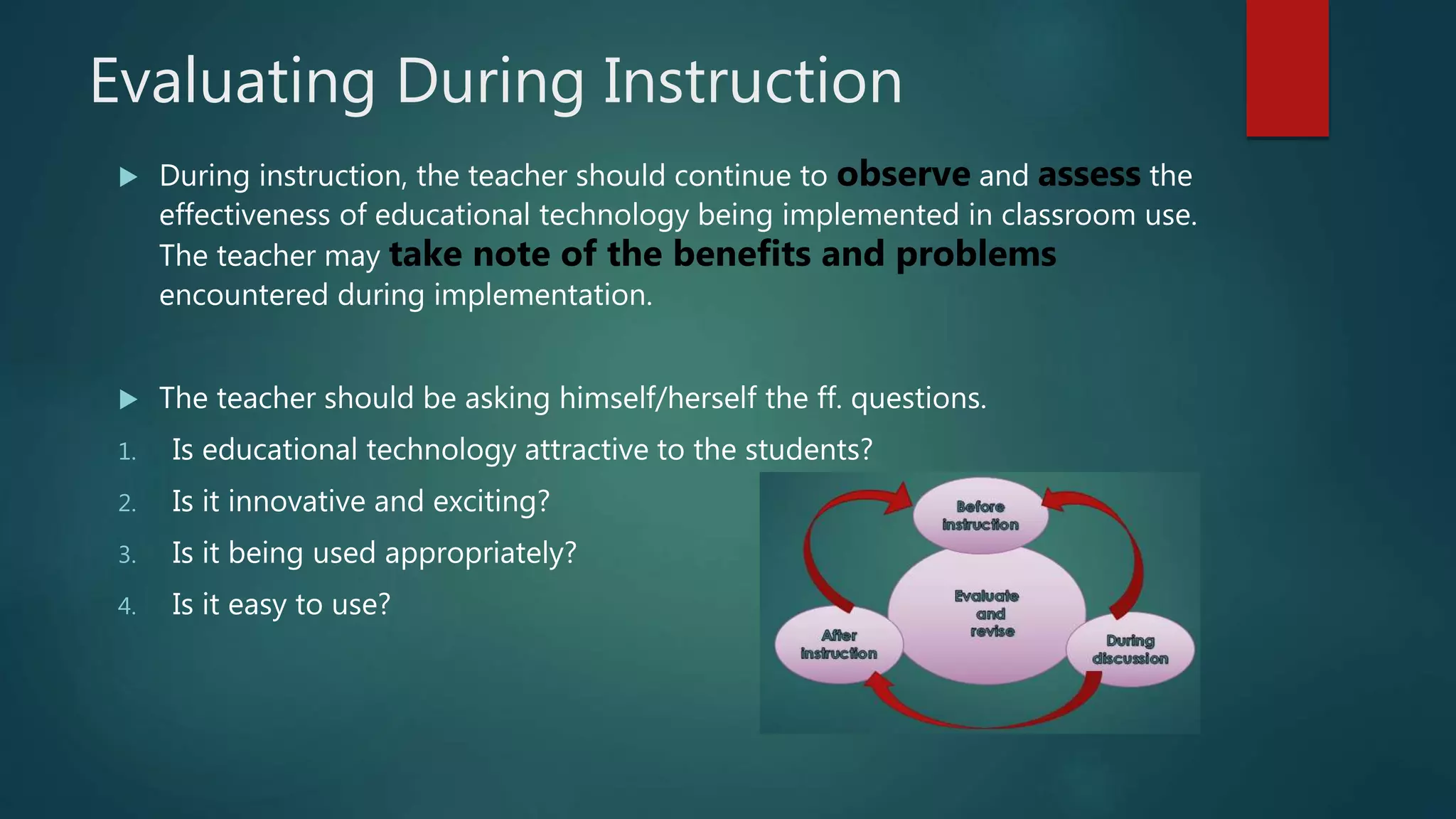 Evaluating Educational Technology | PPTX