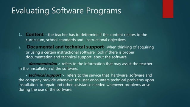 Evaluating Educational Technology | PPTX