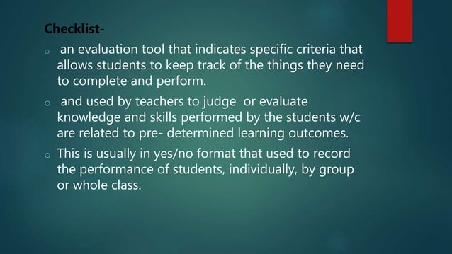 Evaluating Educational Technology | PPTX