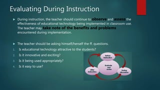 Evaluating Educational Technology | PPTX