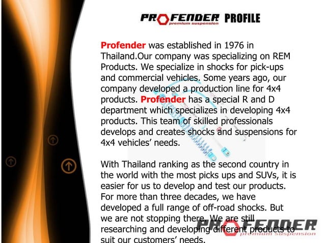 Profender Presentation | PPT