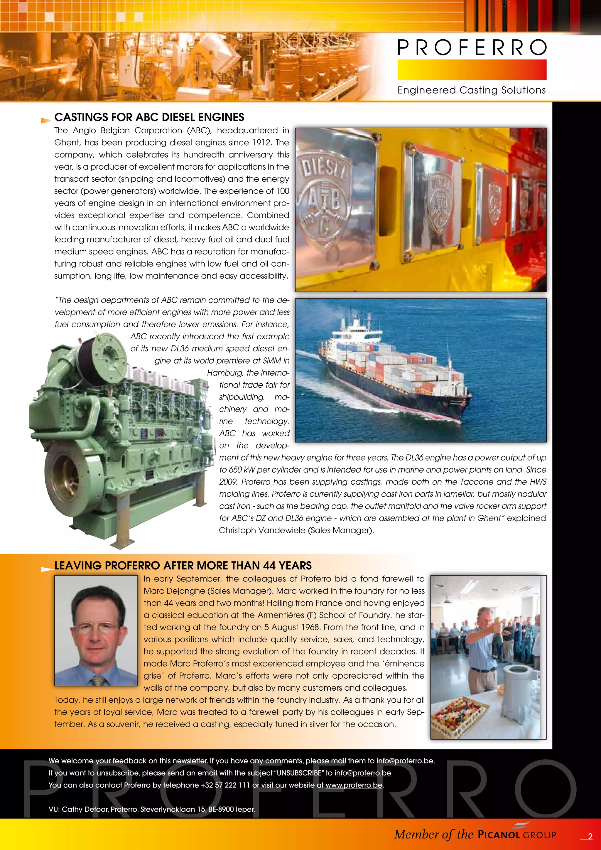 Newsletter Proferro III | PDF