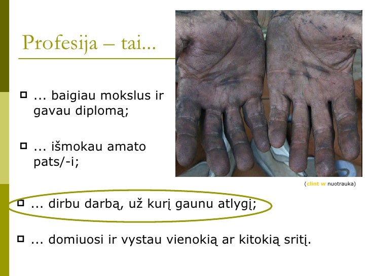 Profesinio Tinklarascio Rasymas