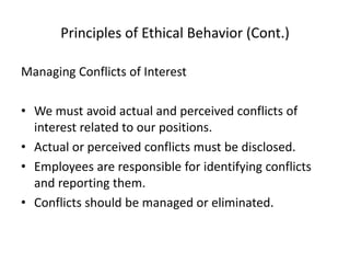 Profesional ethics | PPTX