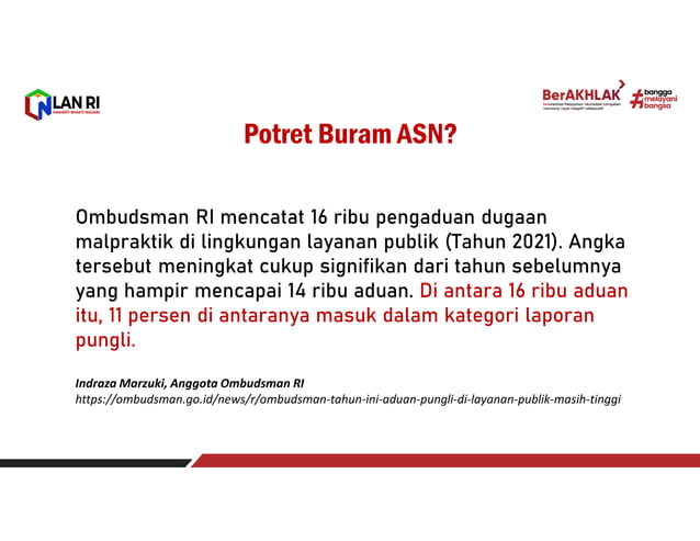 Profesionalisme ASN | PDF