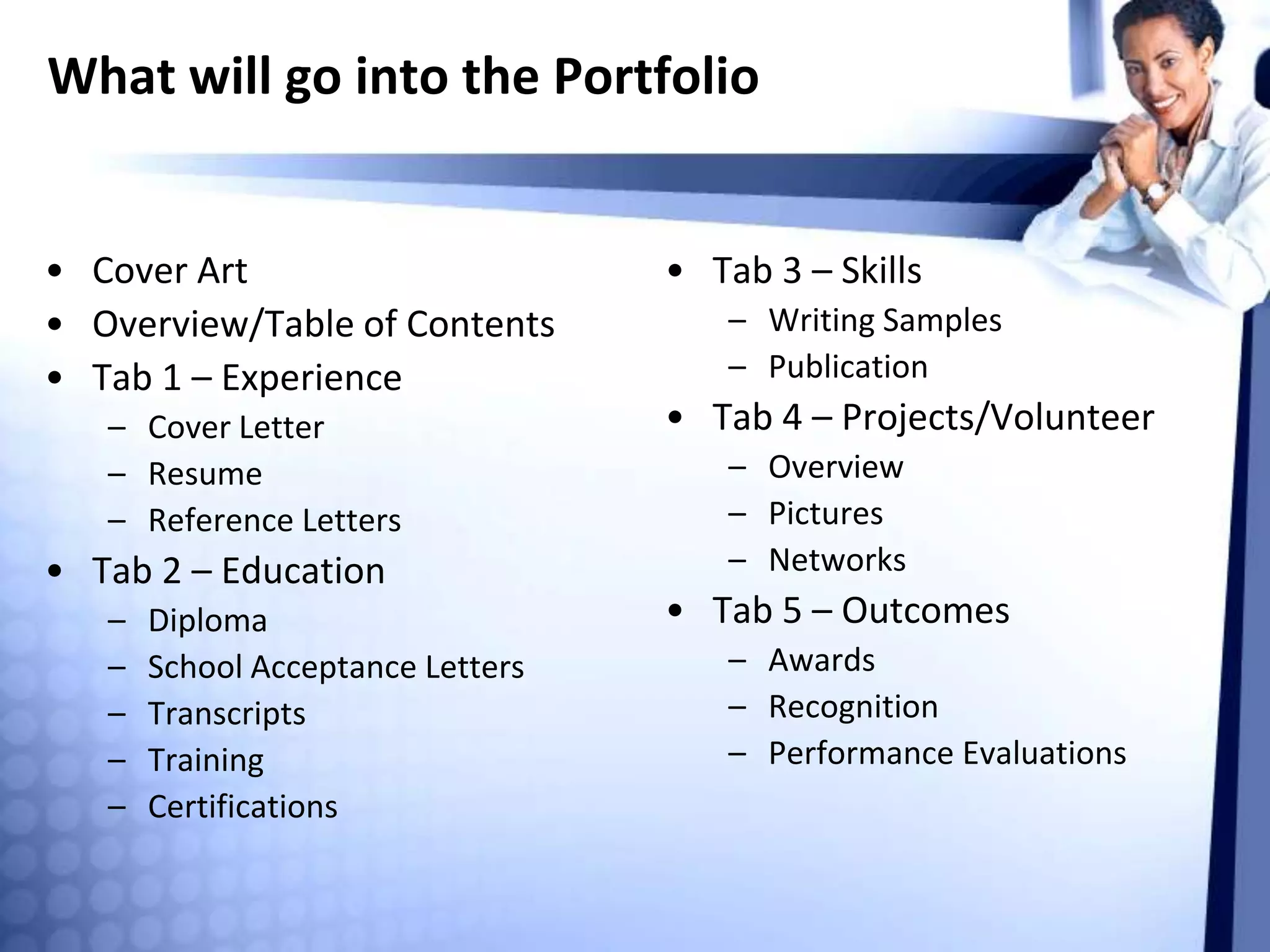 Professional portfolio1 | PPTX