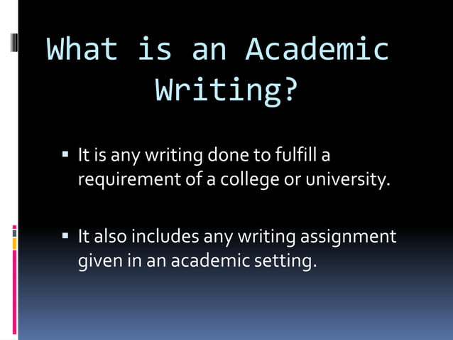 Professional and-academic-writing | PPTX
