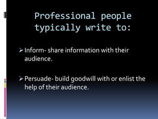 Professional and-academic-writing | PPTX
