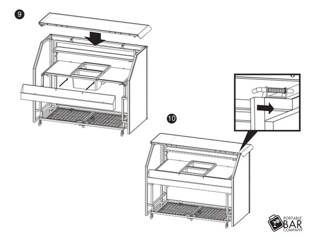 Portable Bar Dimensions