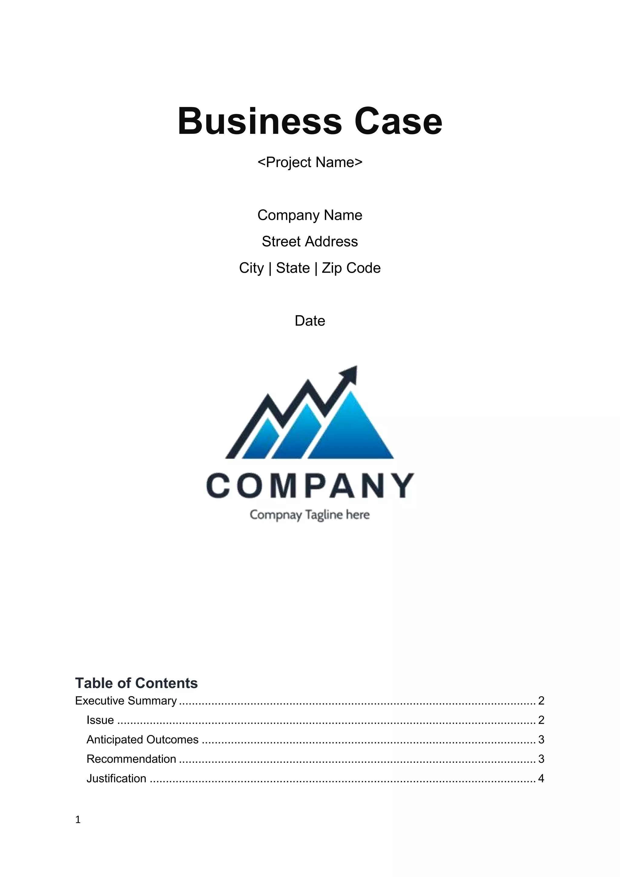 Professional Business Case | PDF
