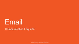 Professional Etiquette - Communication, Grooming, Email and Workplace ...