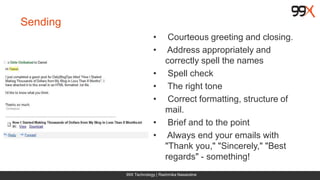 Professional Etiquette - Communication, Grooming, Email and Workplace ...