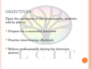 professional-interviewing-skills.pptxzzz | PPTX | Resume Writing and ...