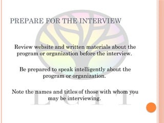 professional-interviewing-skills.pptxzzz | PPTX | Resume Writing and Advice | Job Search