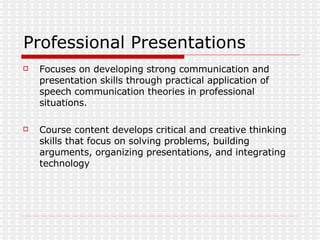 Professional Presentations | PPT