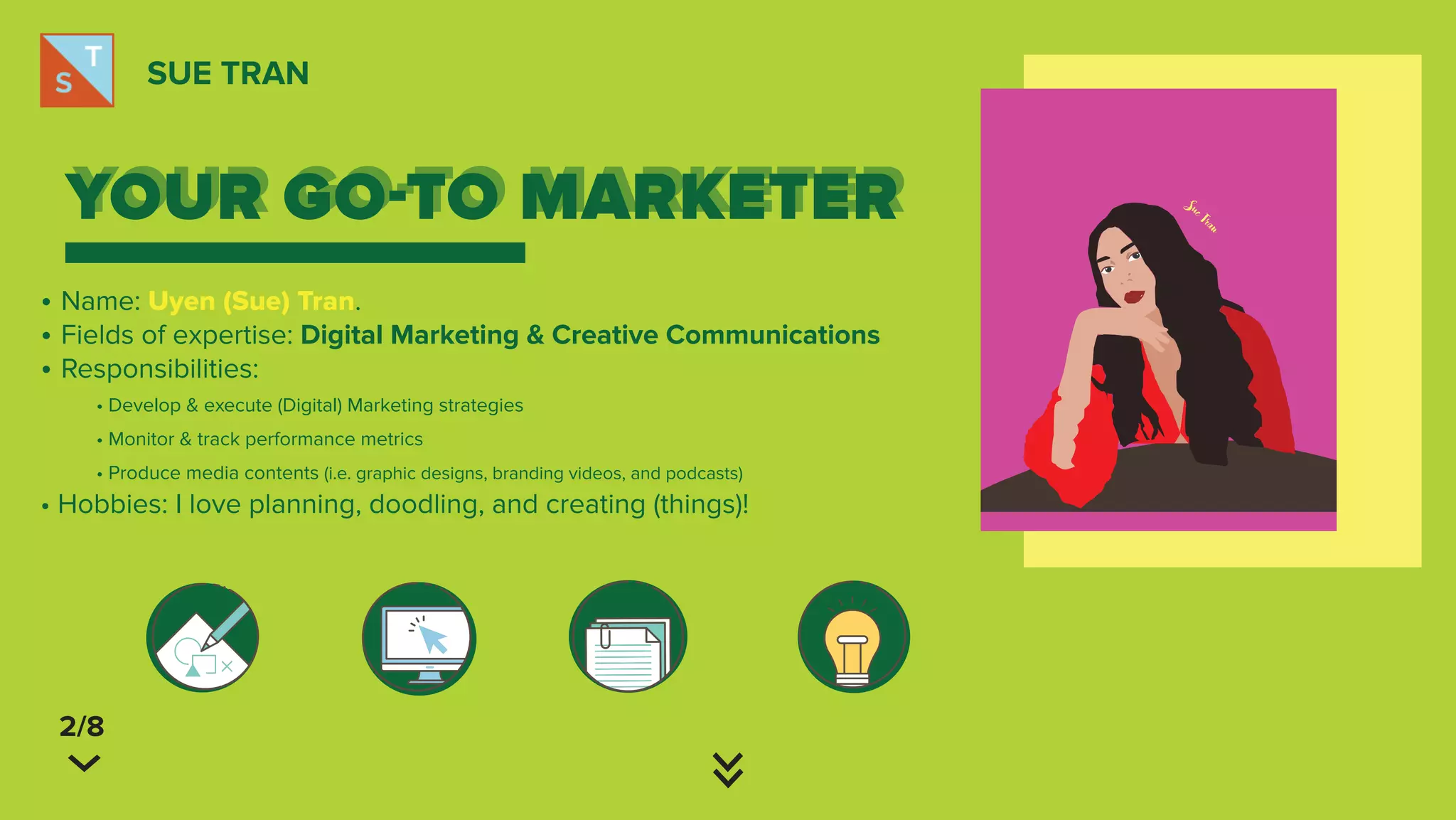 Professional Recap - Sue Tran | PPT