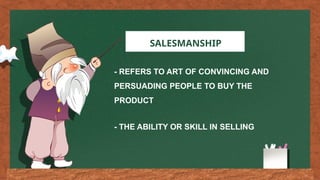 PROFESSIONAL - SALESMANSHIP. powerpoint. | PPTX