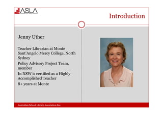 Australia Professional Standards for Teachers: Teacher Librarian ...